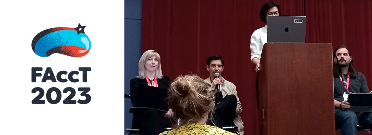 Arte es Ética presente en la ACM FAccT Conference 2023 – Arte es Ética